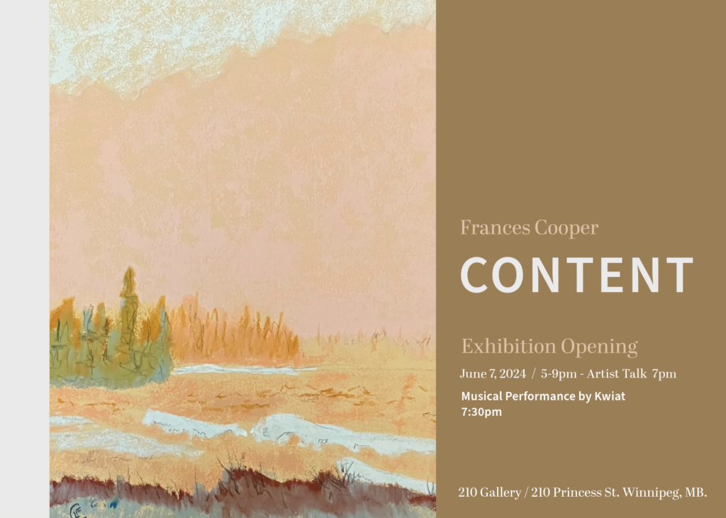 Frances Cooper, "Content" | Manitoba Arts Network